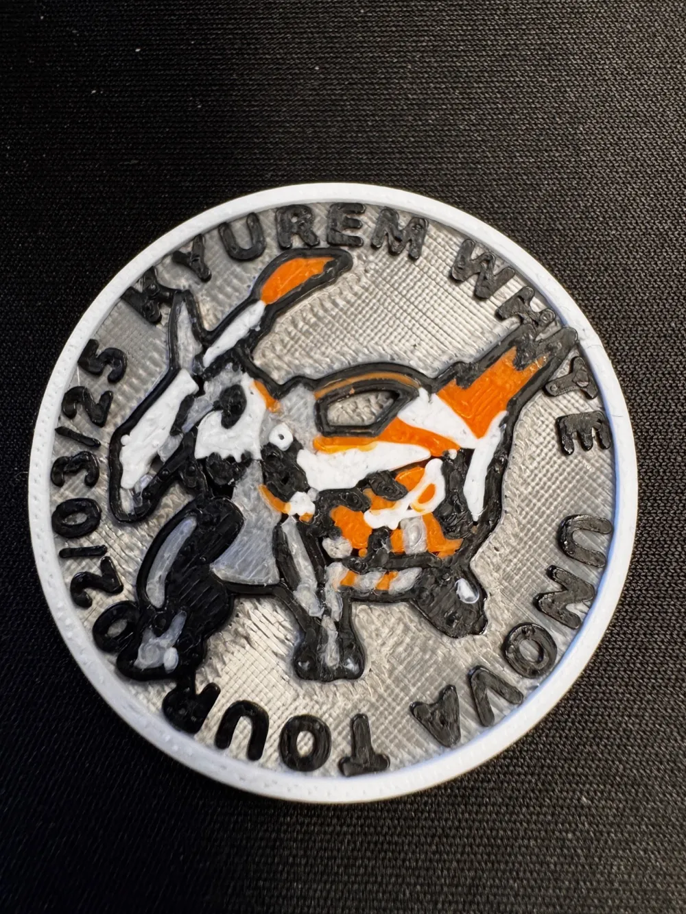 Kyurem White Unova Tour coin by Crispy_NL MakerWorld: Download Free 3D ...