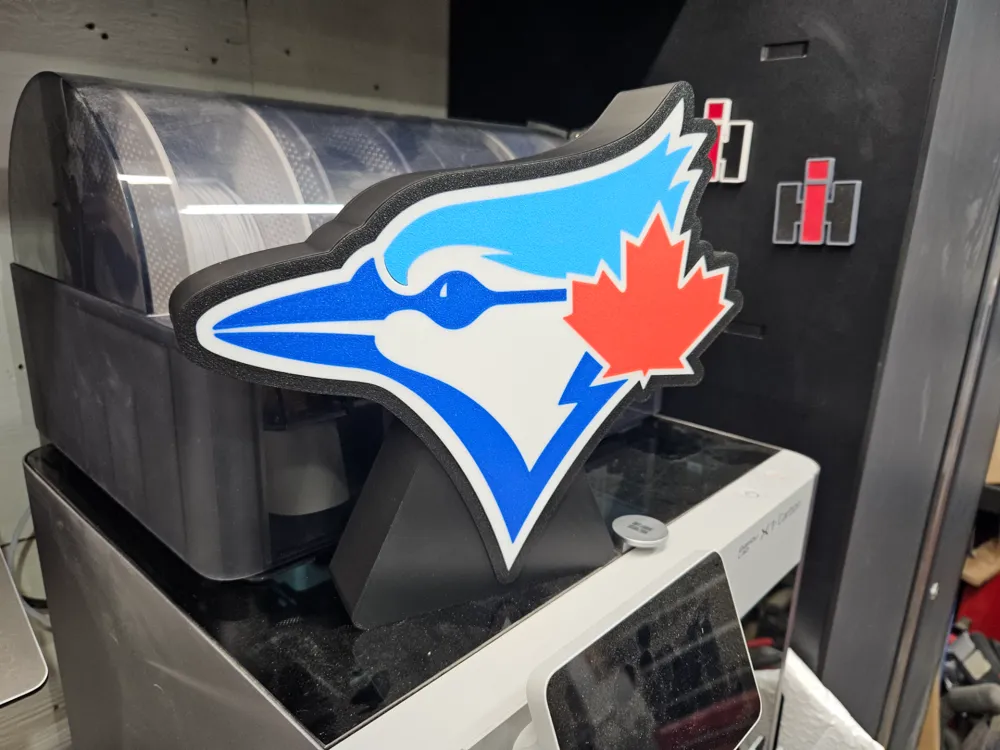 Toronto Blue Jays Light Box by Hergie Prints - MakerWorld