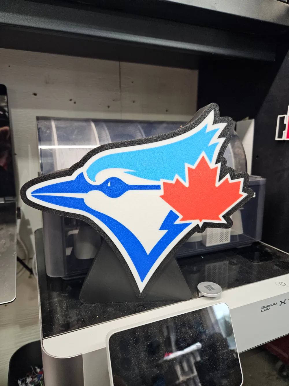 Toronto Blue Jays Light Box by Hergie Prints - MakerWorld