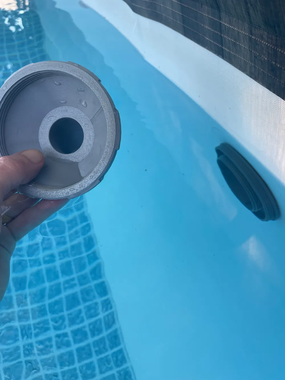 Pool return outlet 90 degree adjustable Remixed by Joshua MakerWorld ...