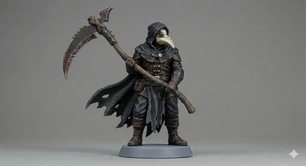 Plague Reaper - Free 3D Print Model - MakerWorld