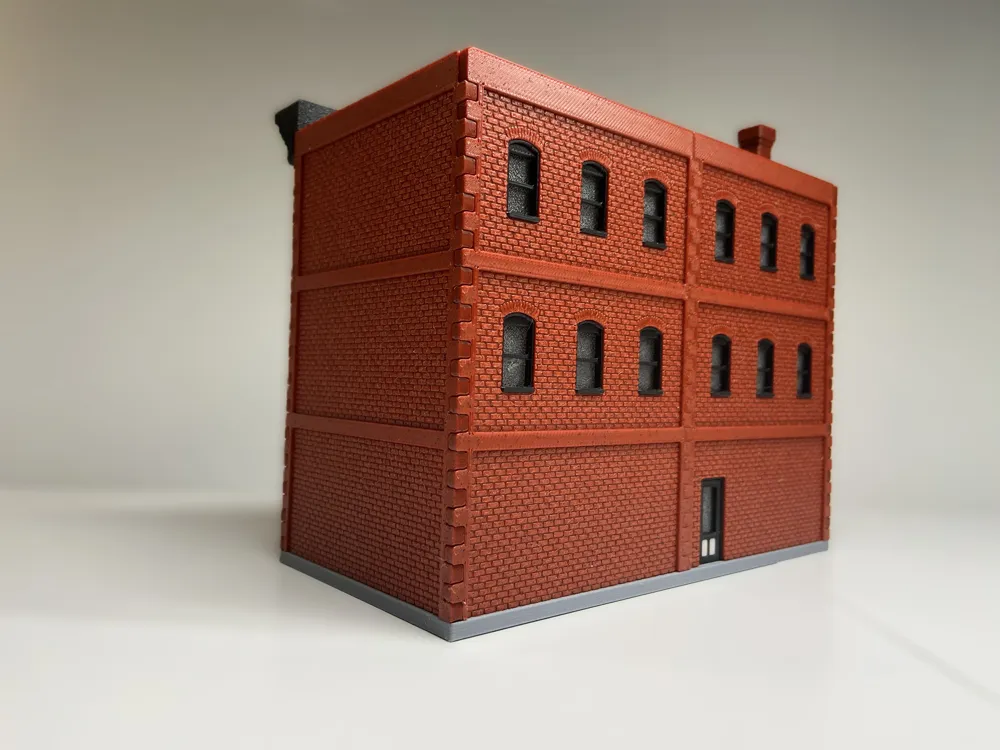Emerald Building, HO Scale - Free 3D Print Model - MakerWorld