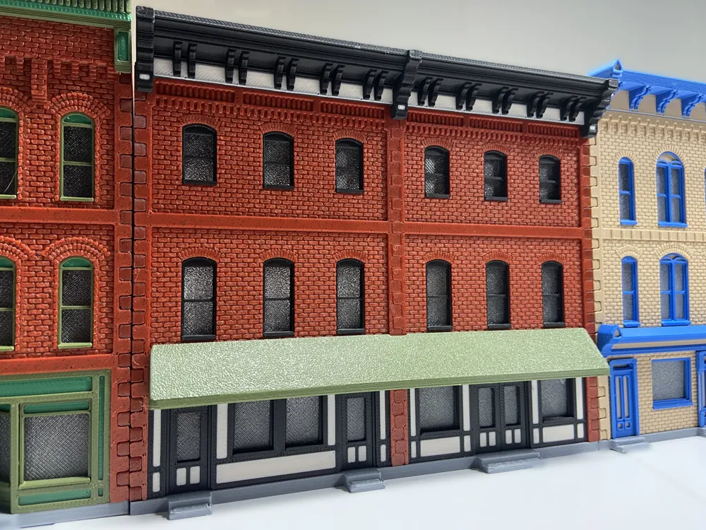 Emerald Building, HO Scale - Free 3D Print Model - MakerWorld