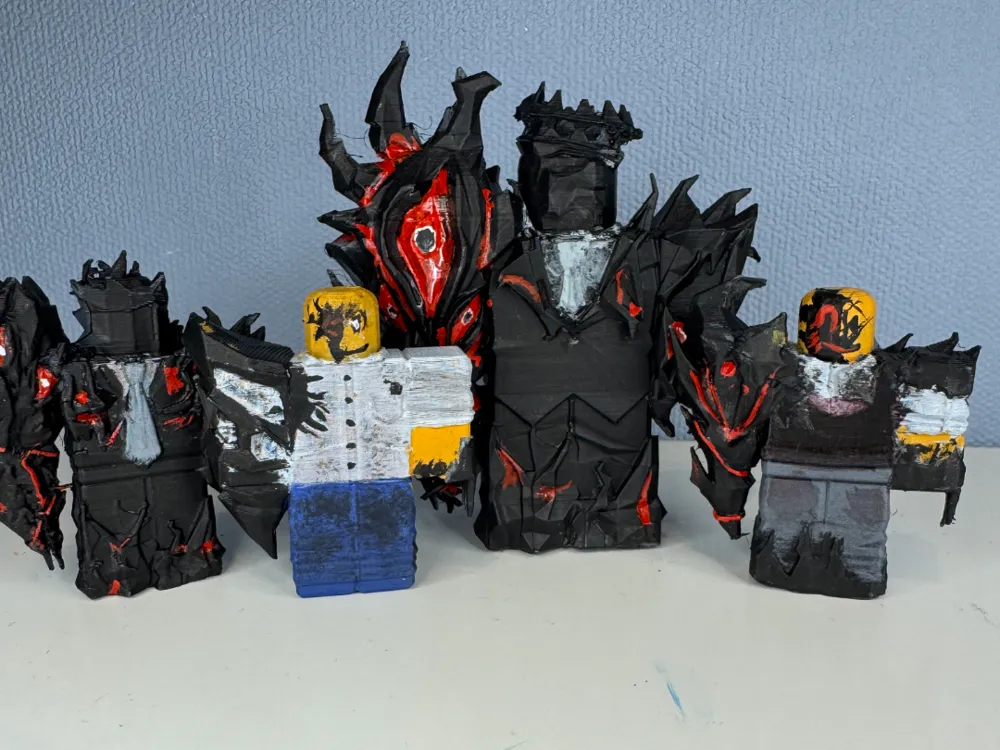 Jhon Doe Milestone 1, 2, 3, and 4 (Roblox Forsaken) - Free 3D Print ...