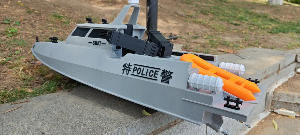 RC Swat Boat by PathfinderANT MakerWorld: Download Free 3D Models