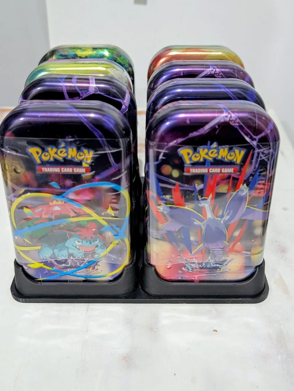 Pokemon Mini Tin Stand Organiser/Base - Free 3D Print Model - MakerWorld
