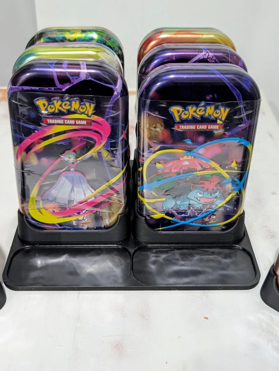 Pokemon Mini Tin Stand Organiser/Base - Free 3D Print Model - MakerWorld