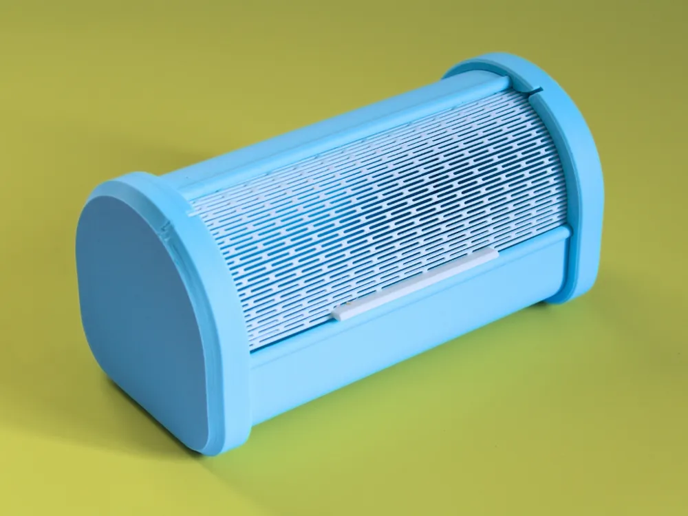 Storage Box with Roller Shutter by Recko - MakerWorld