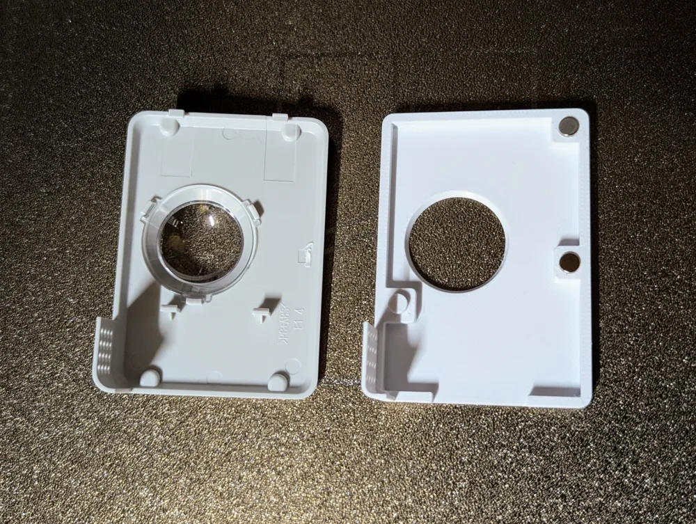 Magnetic A1 Extruder Cover with Logo and blank by GLH Turbo - MakerWorld