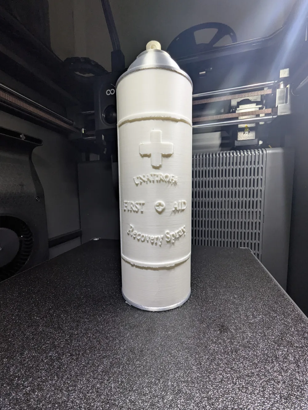Resident Evil Health Spray Embossed Logo - Free 3D Print Model - MakerWorld