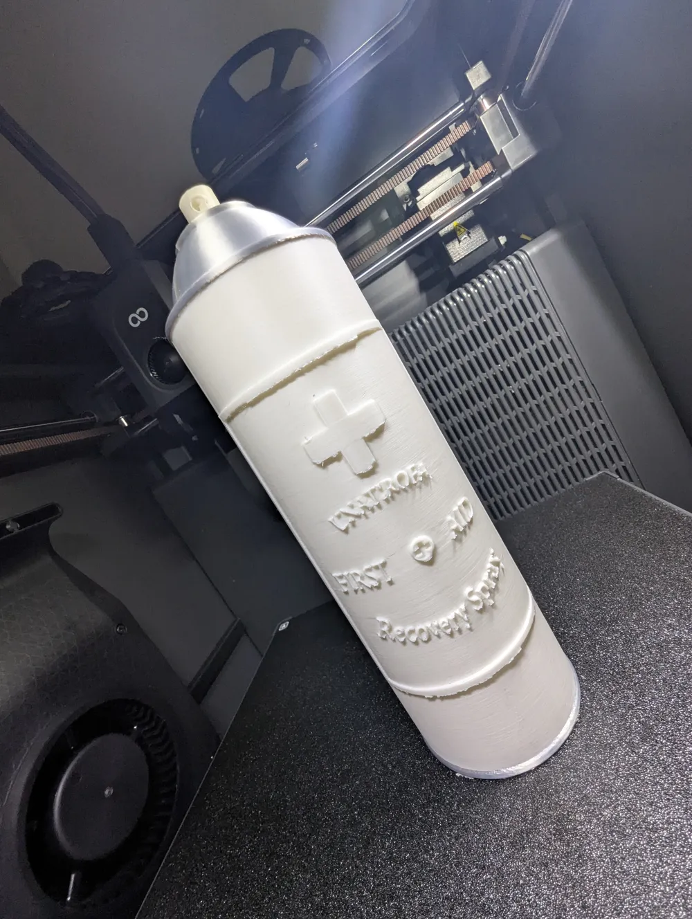 Resident Evil Health Spray Embossed Logo - Free 3D Print Model - MakerWorld