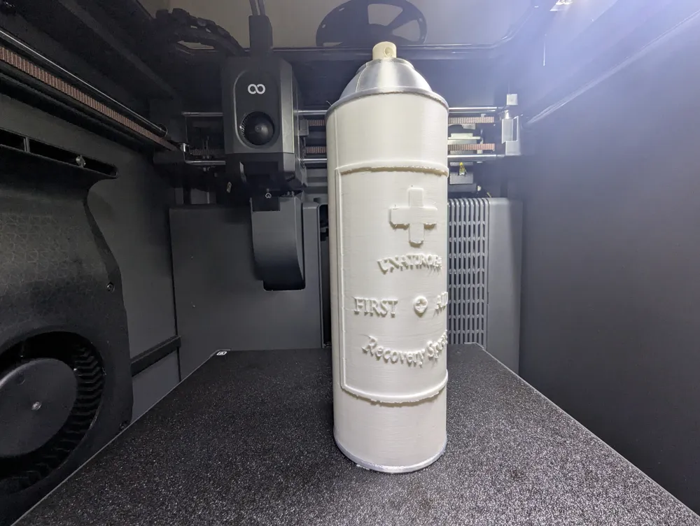 Resident Evil Health Spray Embossed Logo - Free 3D Print Model - MakerWorld
