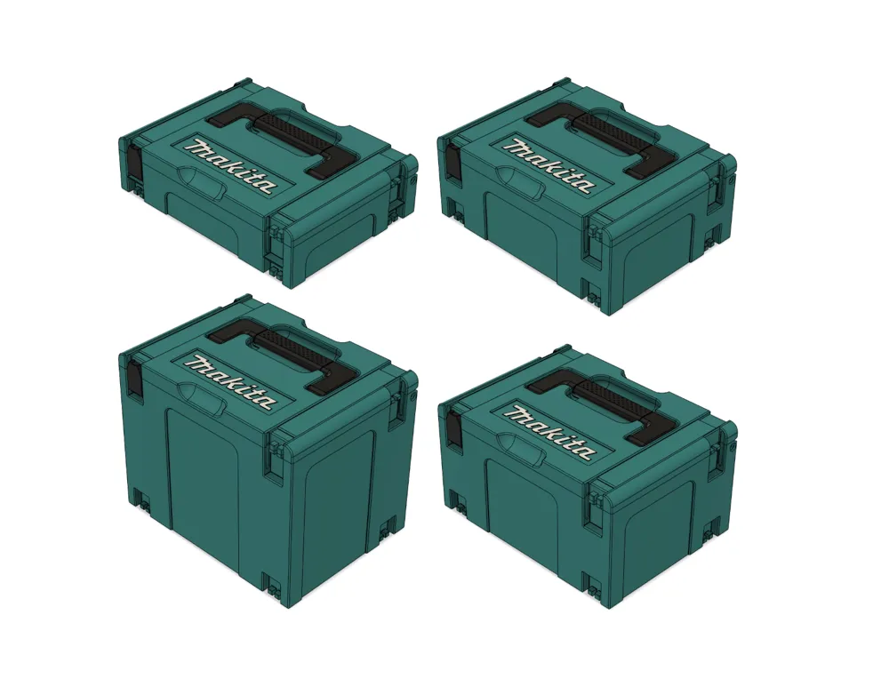 Makita MAKPAC Mini; Size 1, 2, 3 and 4 (50 % scale) by suit1337 ...