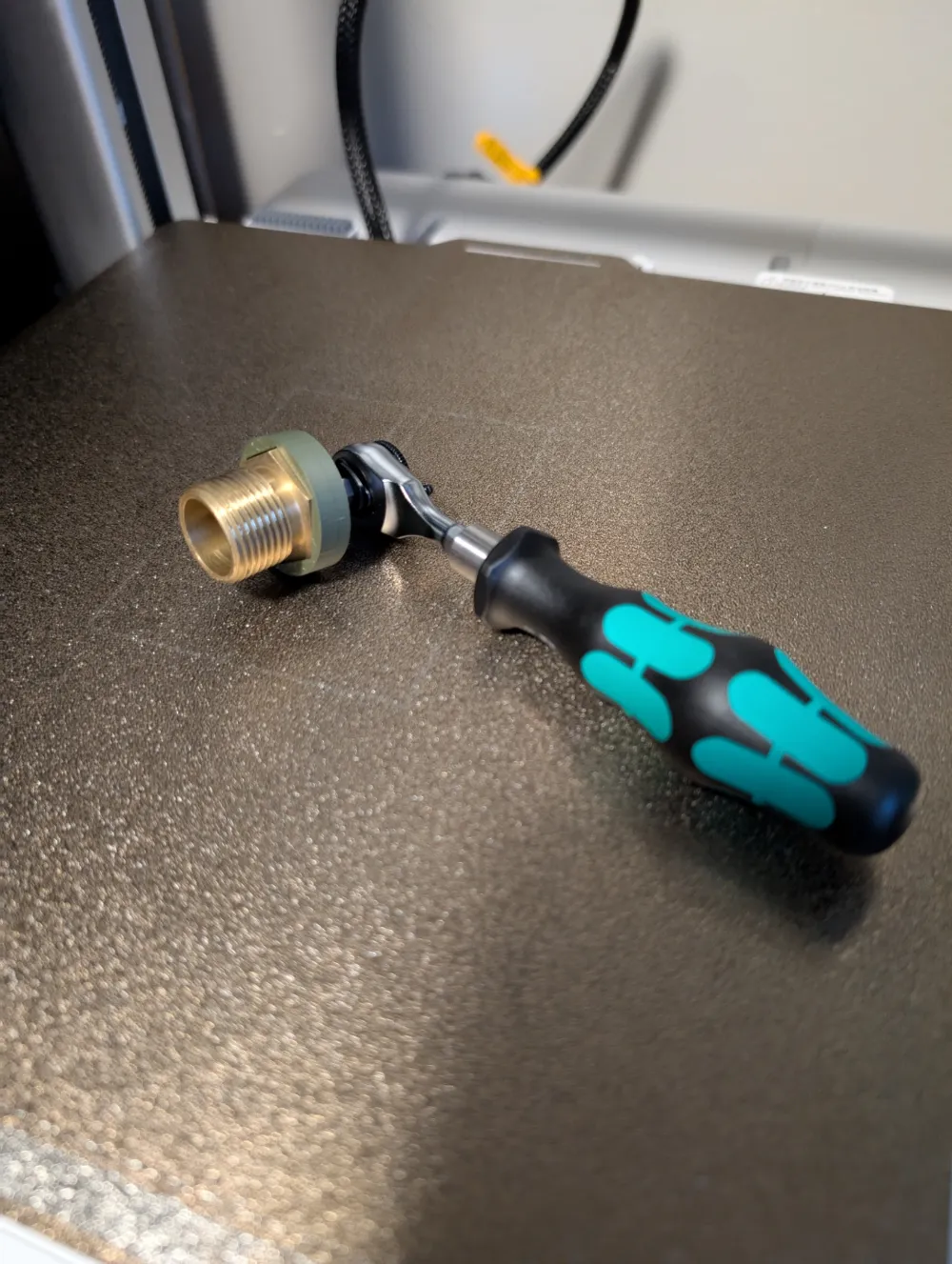 1/4" 20mm Lower Profile Bush Socket by WozzaBruv - MakerWorld