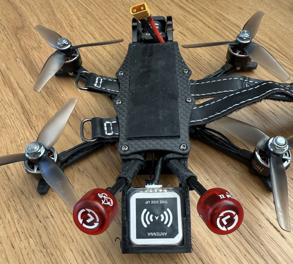 AOS 3.5 v5 GPS and Dual Antenna Mount - Free 3D Print Model - MakerWorld
