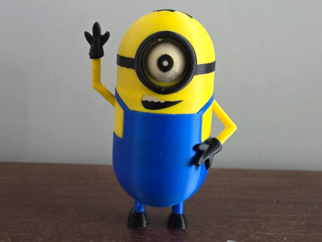Stuart the One-Eyed Minion - Free 3D Print Model - MakerWorld