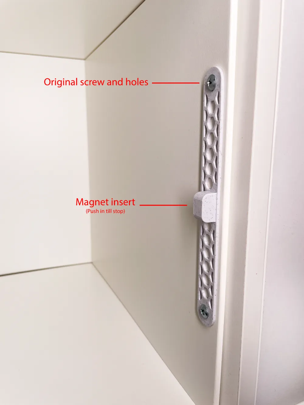 Magnetic Insert for Ikea Kallax Shelf by Jaru - MakerWorld