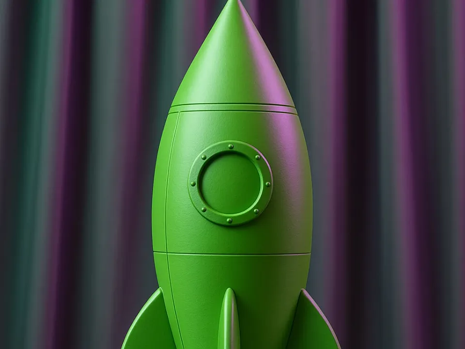 Space Roket Whit Stand by Il_quasi_TV MakerWorld: Download Free 3D Models