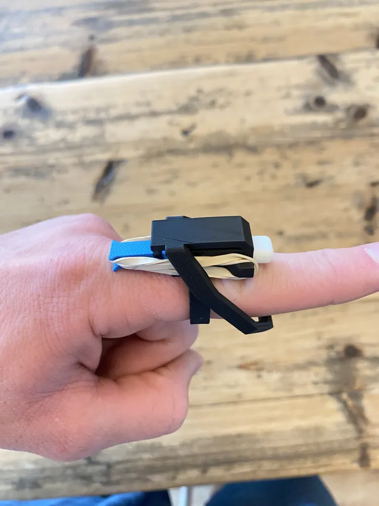 Finger Gun V2 - Free 3D Print Model - MakerWorld
