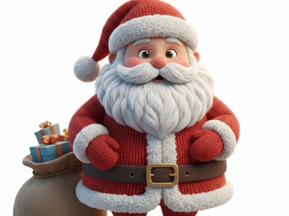 Cute Santa Claus by sk.vrifle MakerWorld: Download Free 3D Models