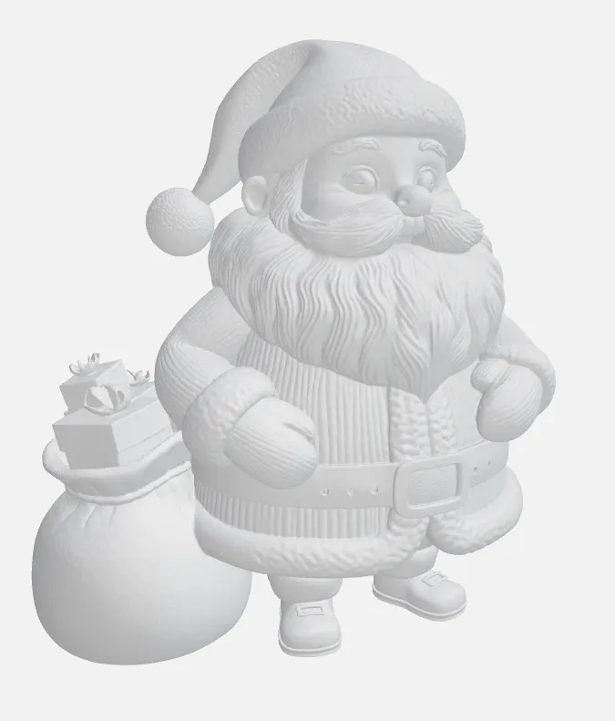Cute Santa Claus by sk.vrifle MakerWorld: Download Free 3D Models