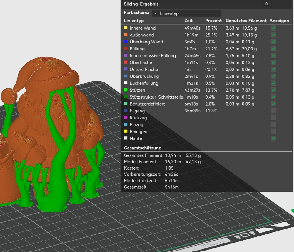 Cute Santa Claus by sk.vrifle MakerWorld: Download Free 3D Models