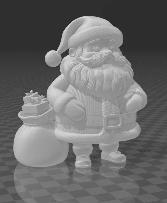Cute Santa Claus by sk.vrifle MakerWorld: Download Free 3D Models