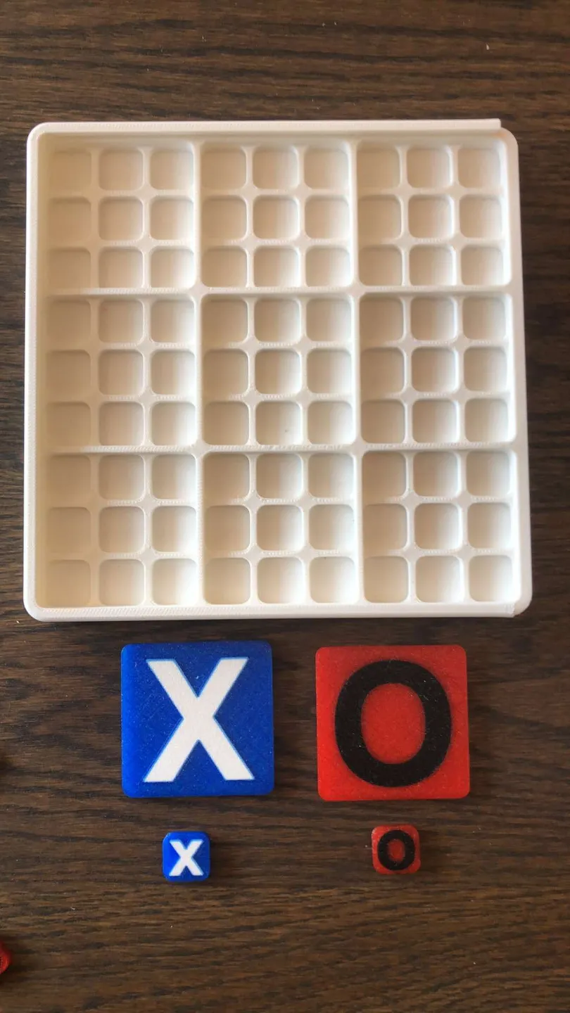 Super Tic Tac Toe by Kongen - MakerWorld