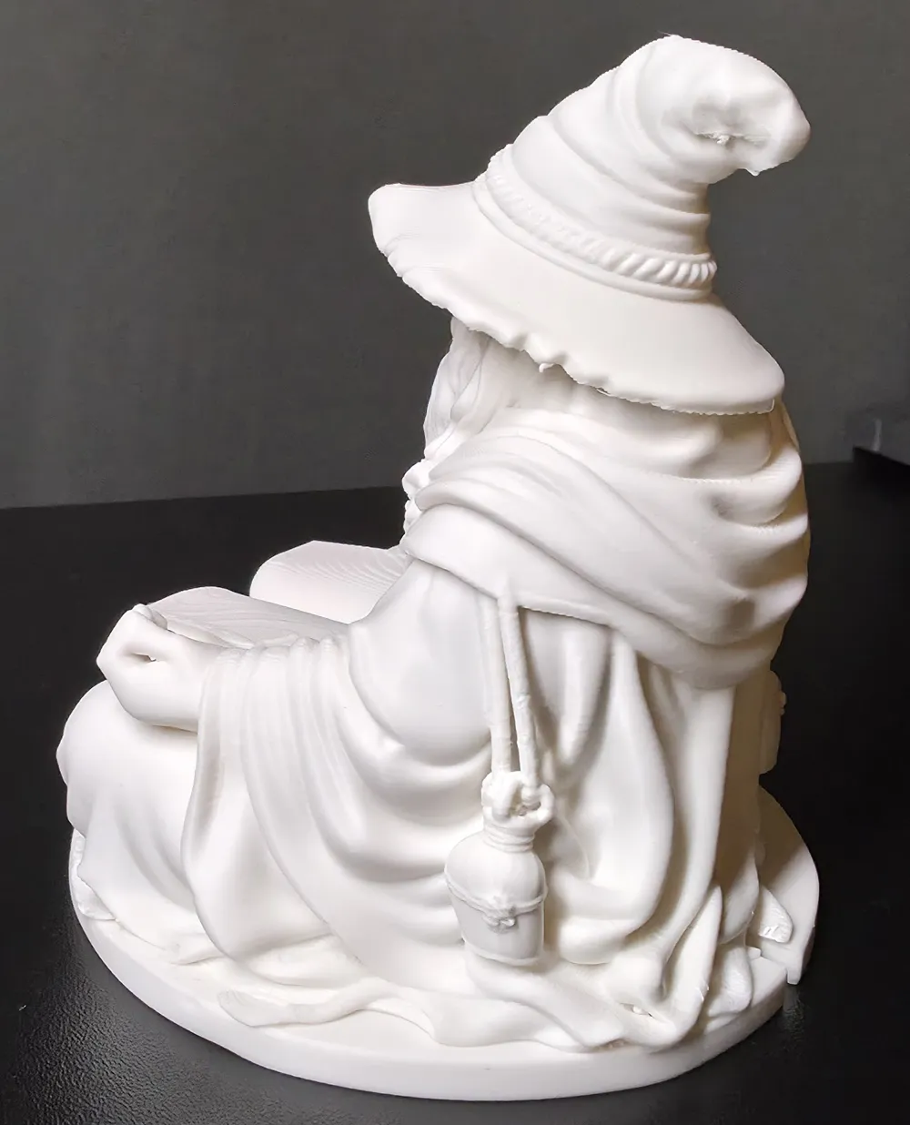 The Meditating Sage - Enchanted LED Book Nook - Free 3D Print Model ...