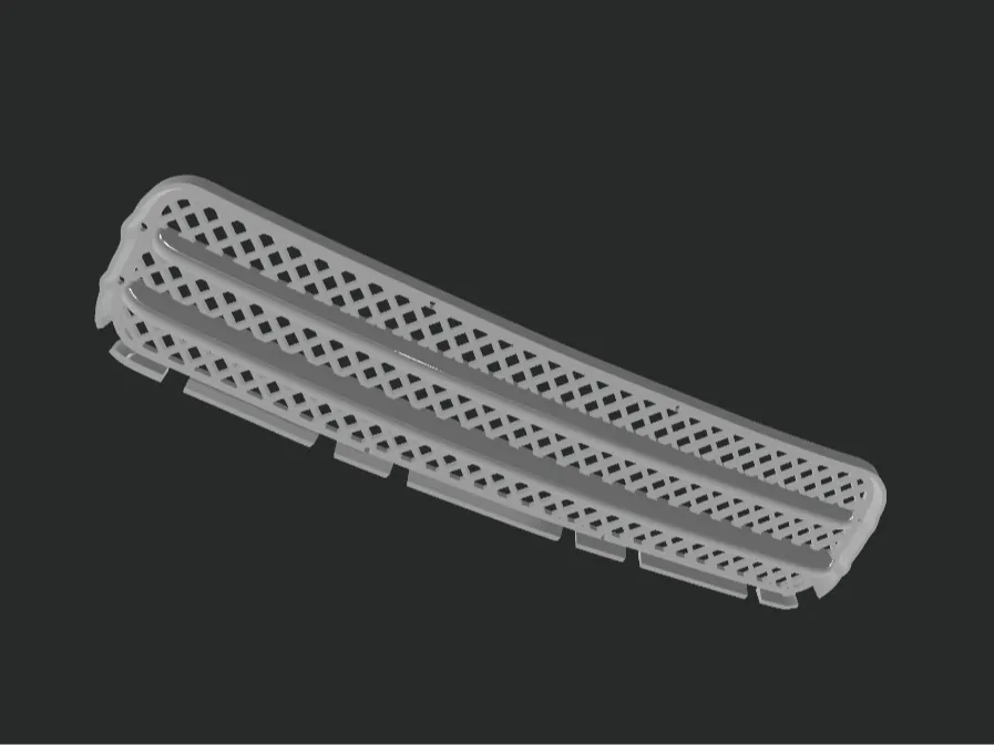 BMW E36 M Front Bumper Grill - Free 3D Print Model - MakerWorld