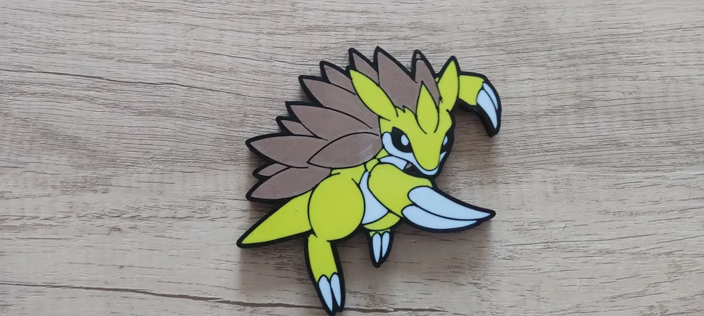Sandslash Wall Art by Sitsero - MakerWorld