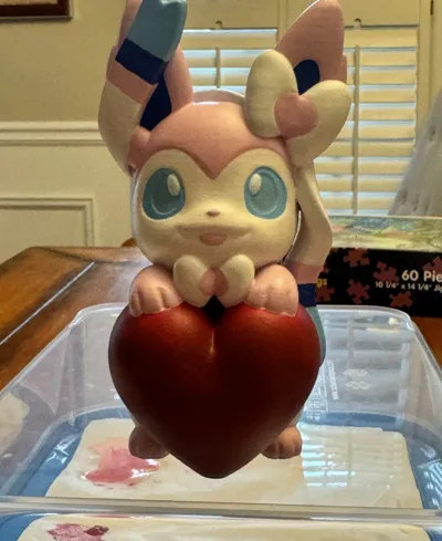 sylveon 3d print model download - MakerWorld