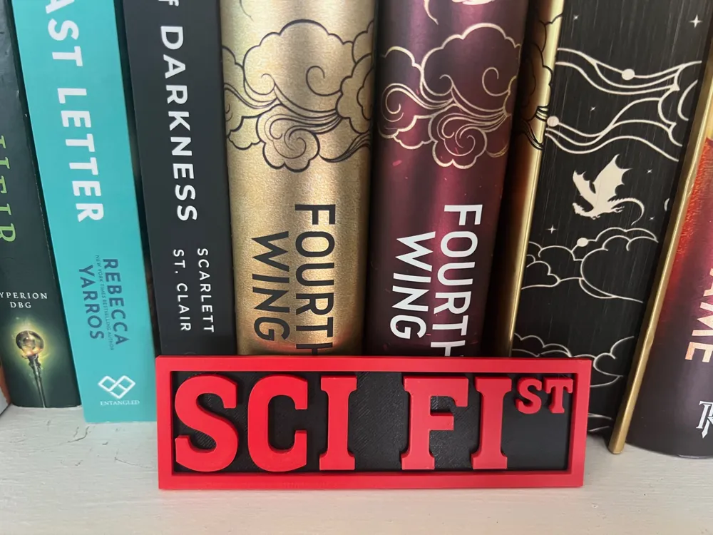 Bookshelf Sign – Sci Fi St– Street Sign by SharpFamilyCreations ...