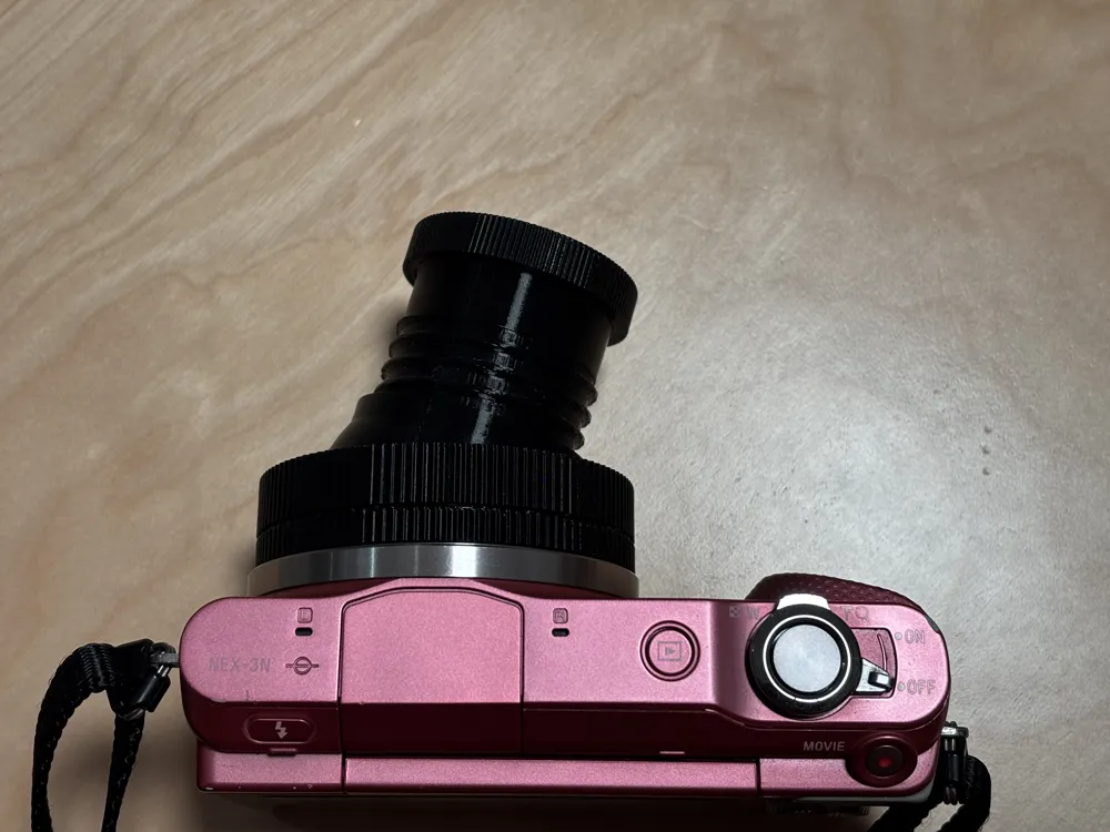 50mm Tilt-Shift-Objektiv E-Mount/Z-Mount – Kostenloses 3D-Druckmodell ...