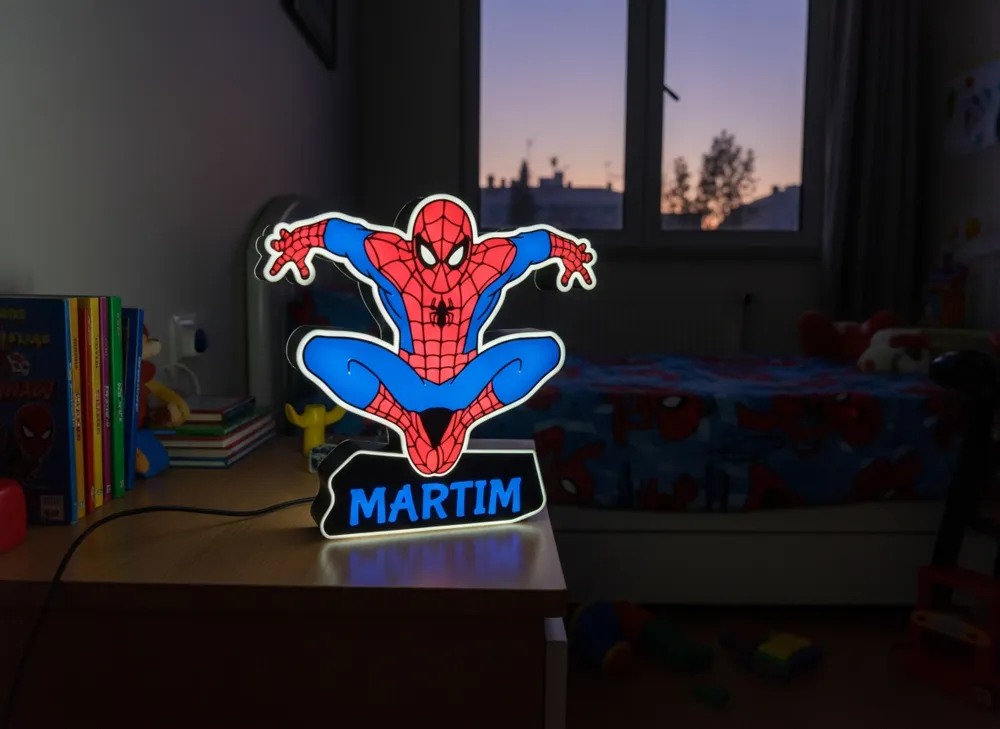 Spiderman Lightbox by raminhos MakerWorld: Download Free 3D Models