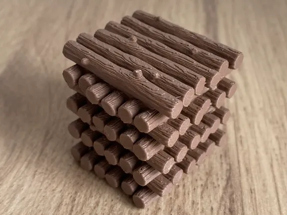 Wooden Stack - Free 3D Print Model - MakerWorld