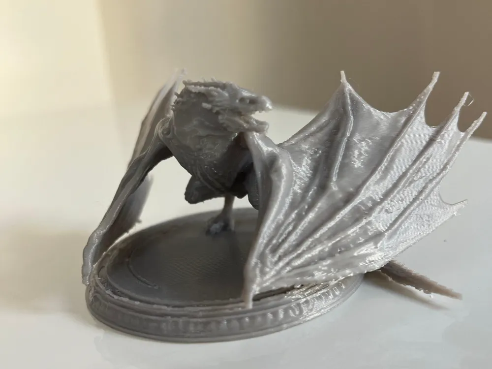 Drogon from Game of Thrones Figure Model - Free 3D Print Model - MakerWorld