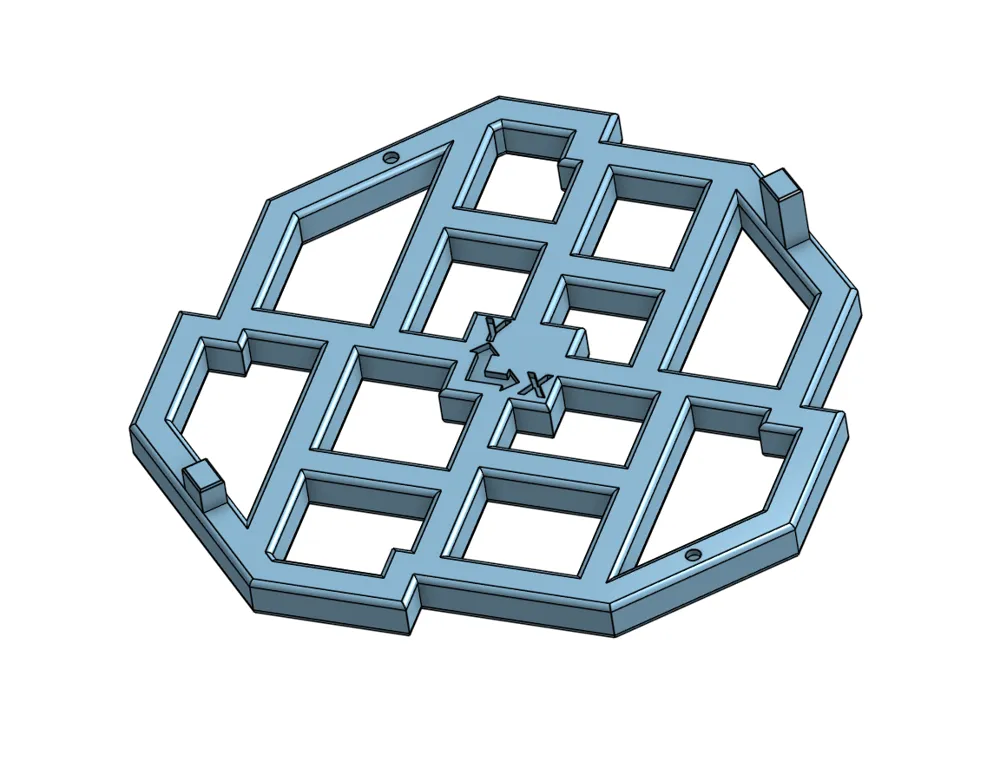 Calibration grid for dimensional accuracy by Patrick MakerWorld ...