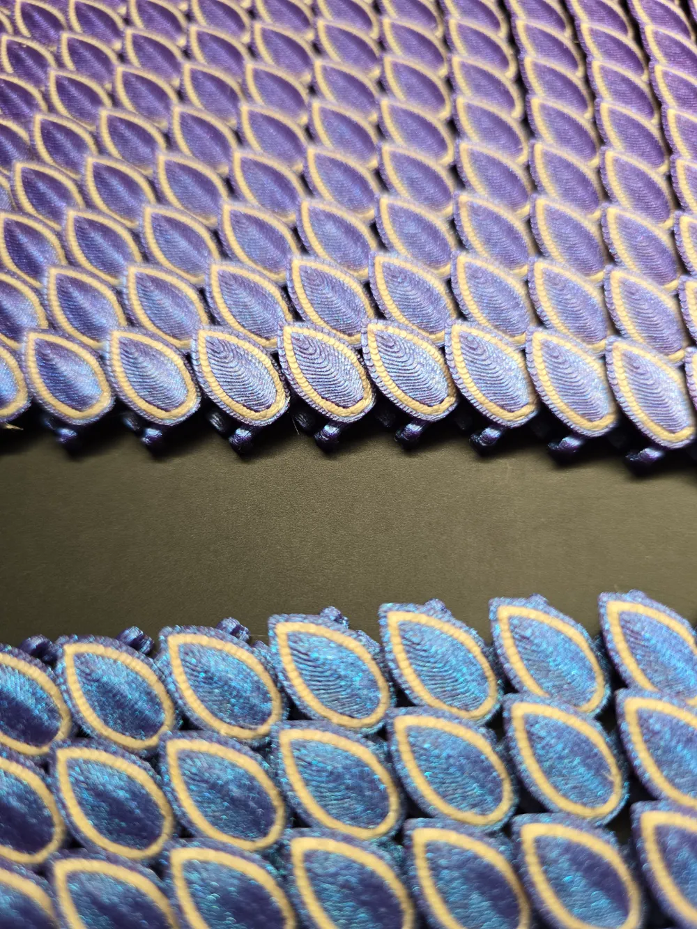 Modular Dragon Scales Chainmail Textured by DotCom Artwork - MakerWorld