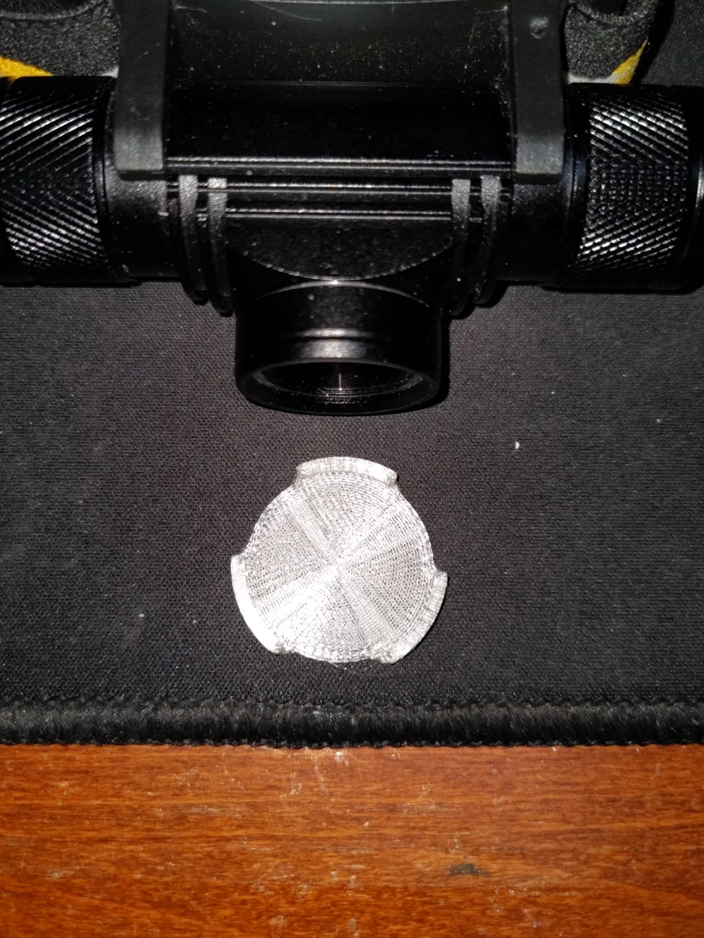 Snap-on Headlamp Diffuser fits 24.5mmx2.5mm - Free 3D Print Model ...