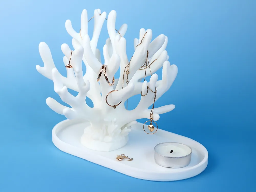 Coral Decor & Jewelry Holder - Free 3D Print Model - MakerWorld