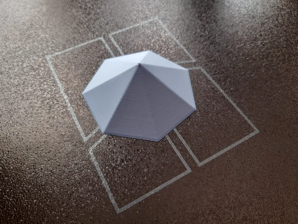 HEPTAGONAL PYRAMID | Basic shape - Free 3D Print Model - MakerWorld