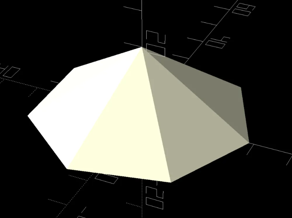 PIRÂMIDE HEPTAGONAL - Modelo gratuito para impressão 3D - MakerWorld