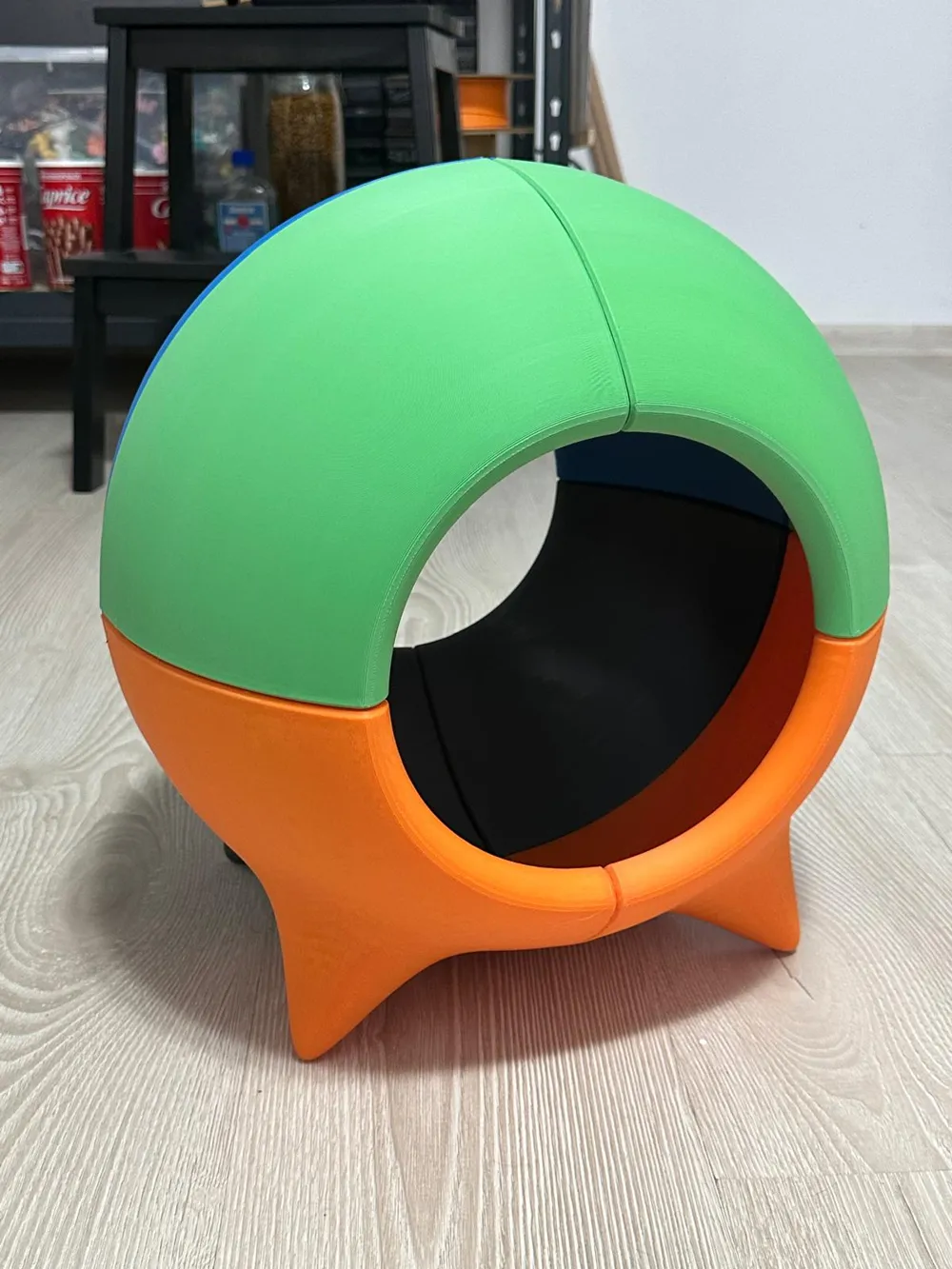 Spherical Cat House by DEI studio MakerWorld: Download Free 3D Models