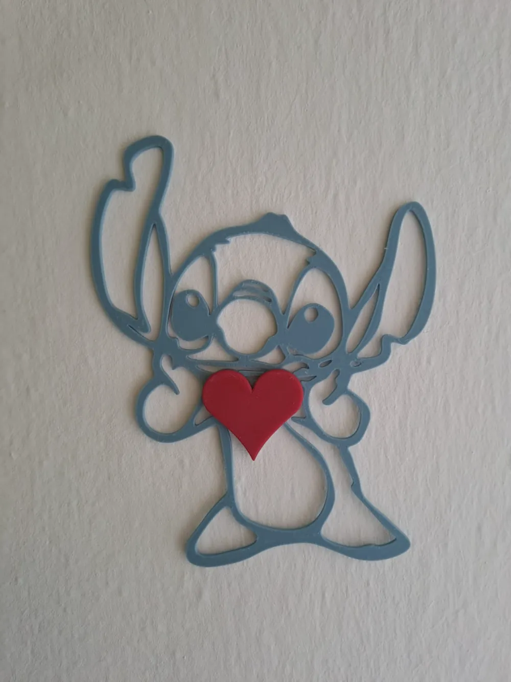 Sweet Valentine's Day Stitch 2d art by filippo3Ddesign - MakerWorld