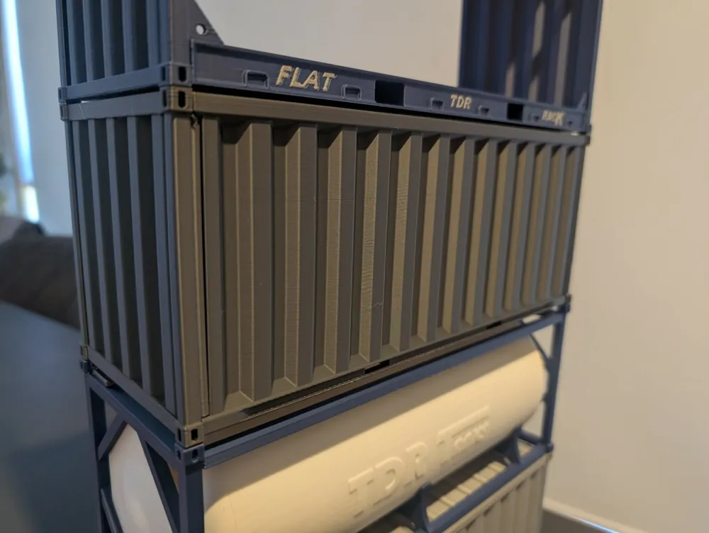 stackable shipping container - Free 3D Print Model - MakerWorld