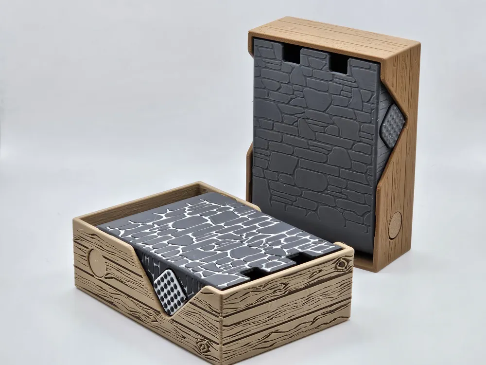 The Drawbridge - Foldable Dice Tower - Free 3D Print Model - MakerWorld