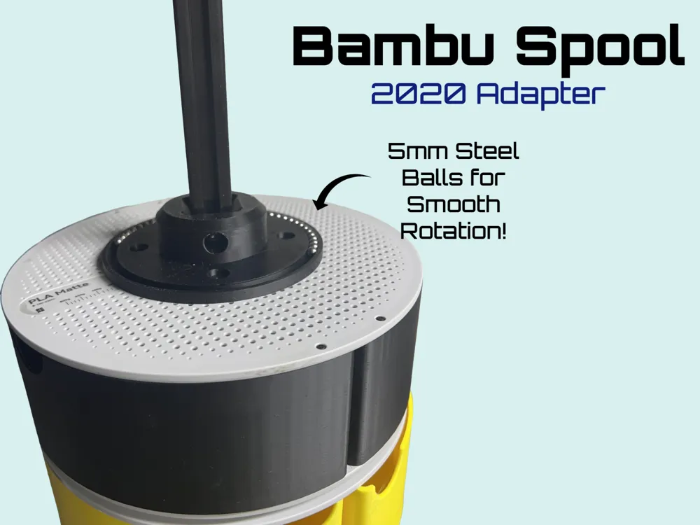 Bambu Spool - 2020 Adapter by Spikeon Studio MakerWorld: Download Free ...