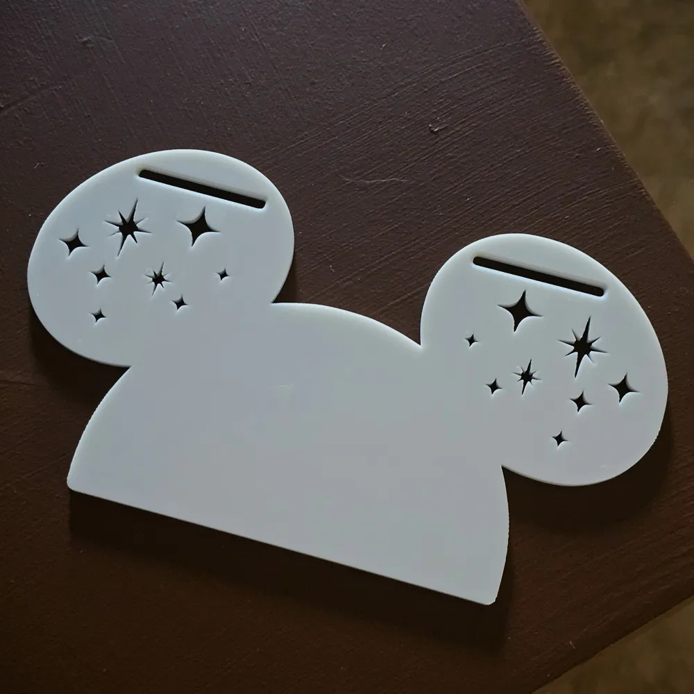 Mouse Ears Stroller Tag - Free 3D Print Model - MakerWorld