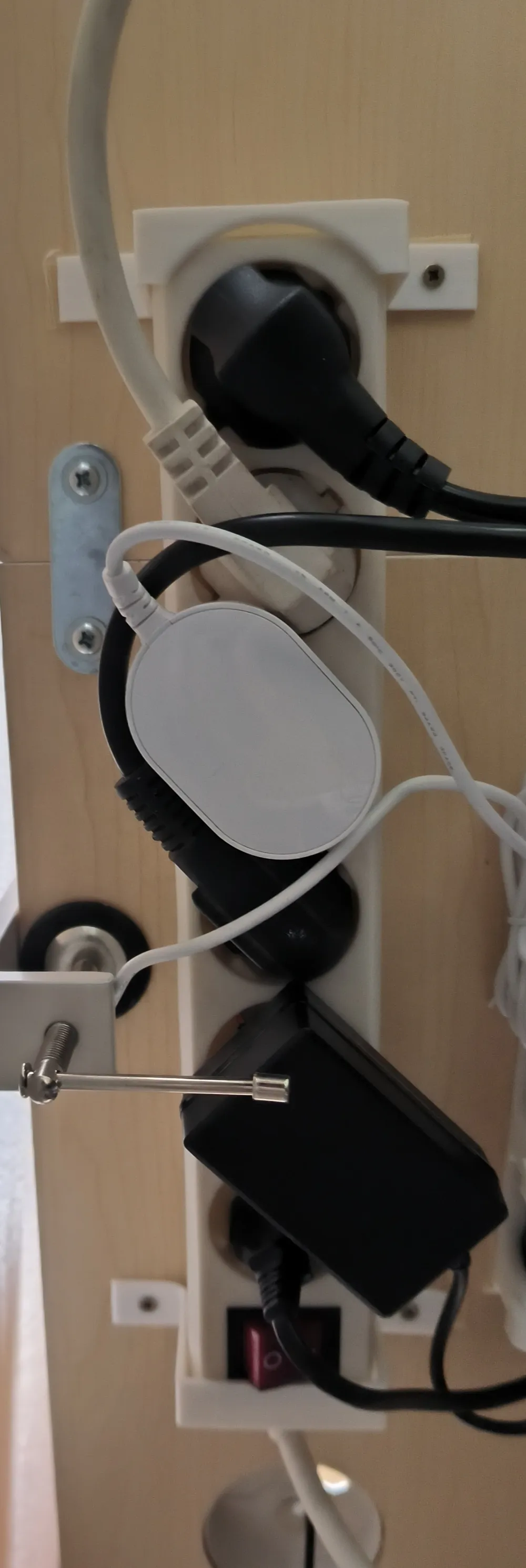 Wall Mount Power Strip Remixed by Jonas B MakerWorld: Download Free 3D Models